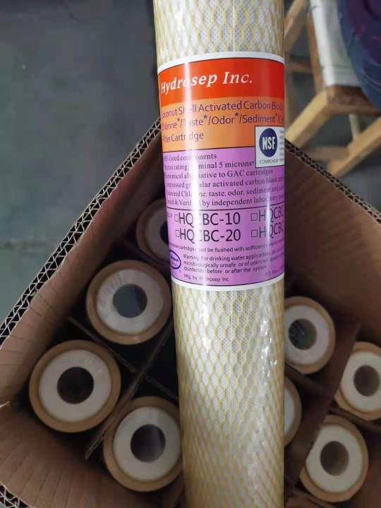 Hydrosep Carbon Block Filter CTO 20'' SL | Lazada PH