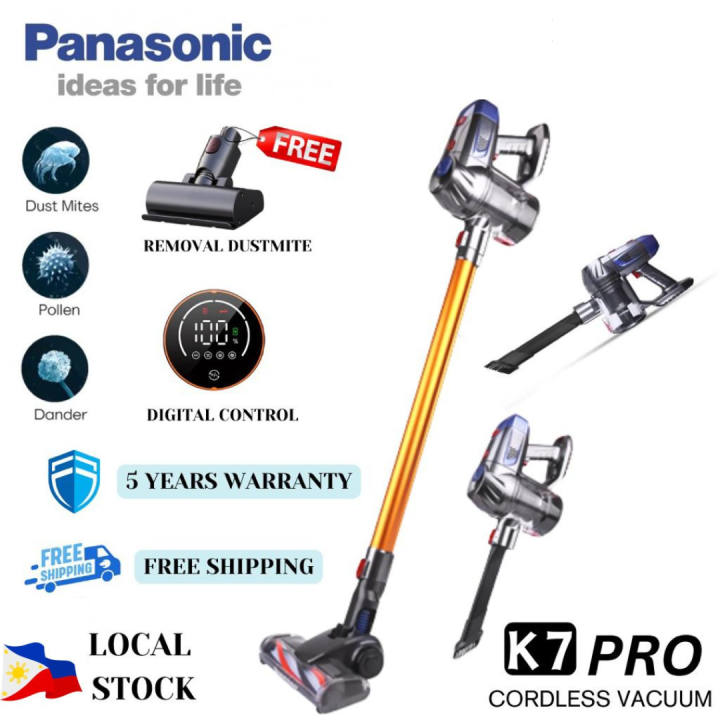 Panasonic K7Pro/ K9Pro Cordless Vacuum Cleaner Smart Wireless Vacuum Powerful Suction 20000Pa ...