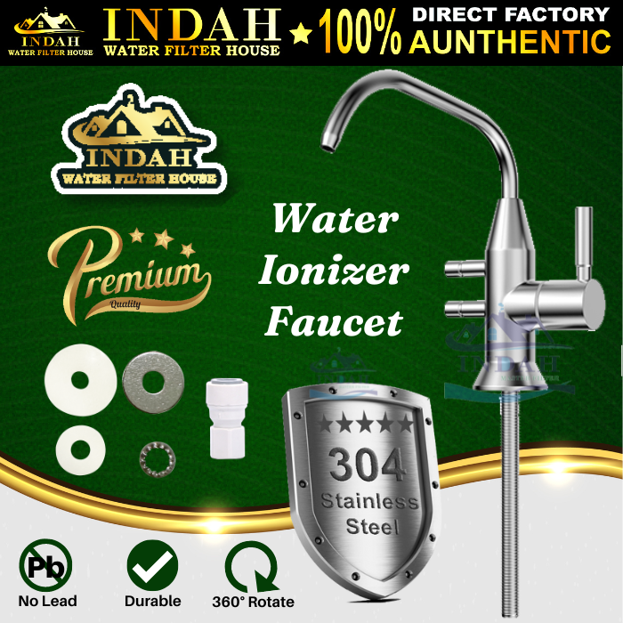 100% Original 304 Stainless Steel Alkaline Water Faucet Water Tap for ...