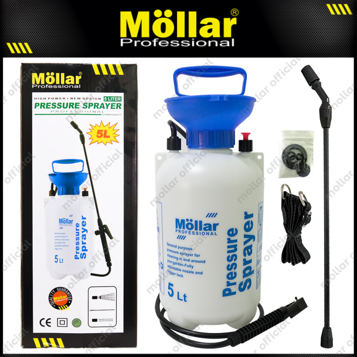 MOLLAR SP5LM Botol Sprayer Alat Semprotan Penyiram Tanaman 5 Liter ...