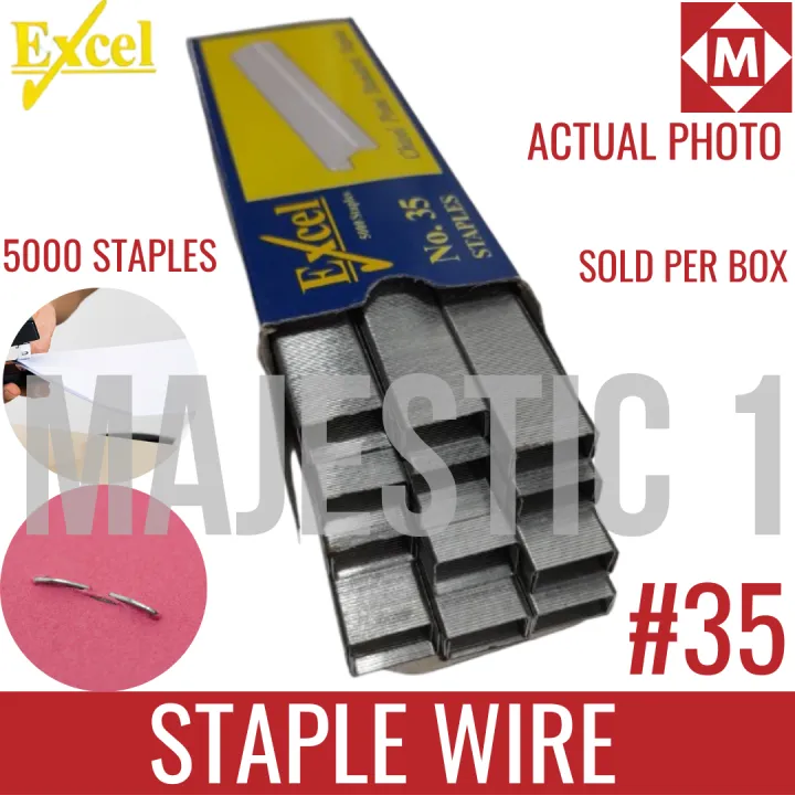 Excel Staple Wire No. 35 BIG | Lazada PH