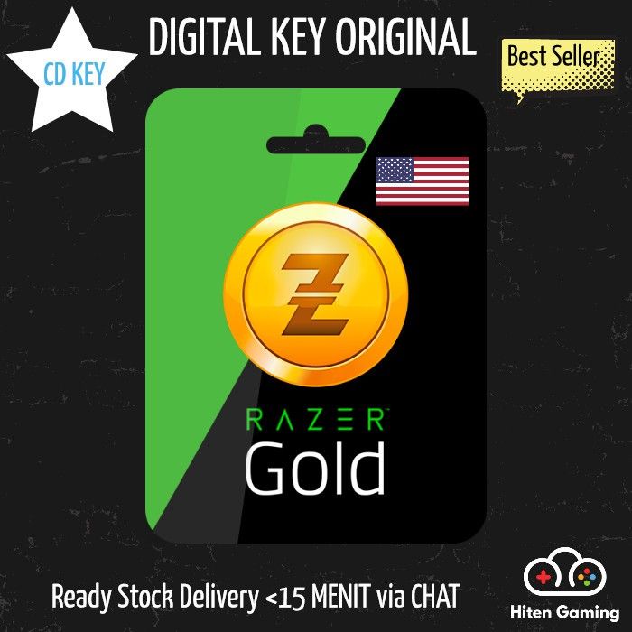 Razer Gold USD Global PIN | Lazada Indonesia