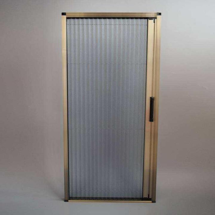 Sliding door aluminum alloy custom fly folding folding simple rural ...