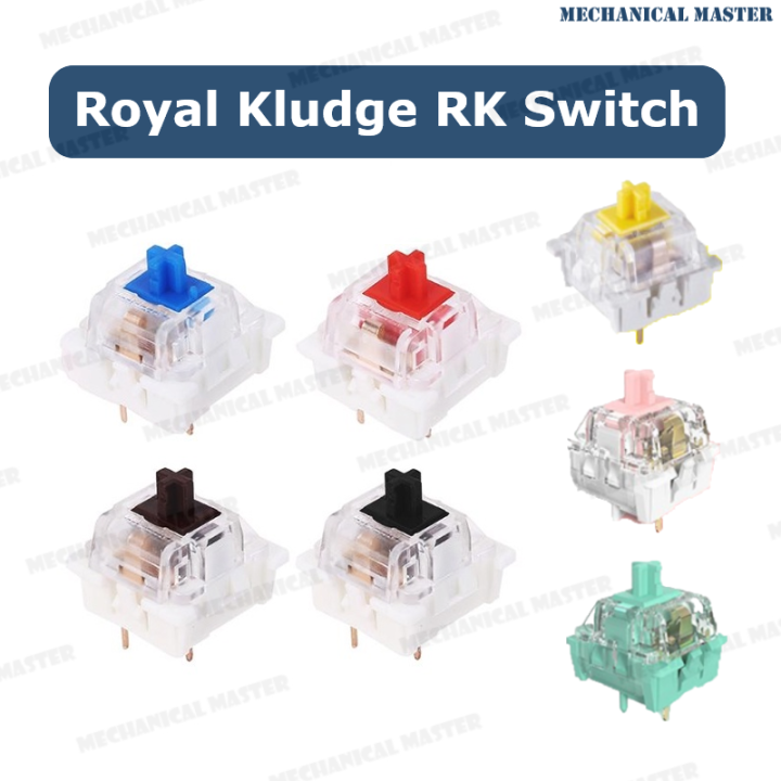 Royal Kludge RK Switches Mechanical Keyboard 3/5 Pin Yellow Pink Sky ...