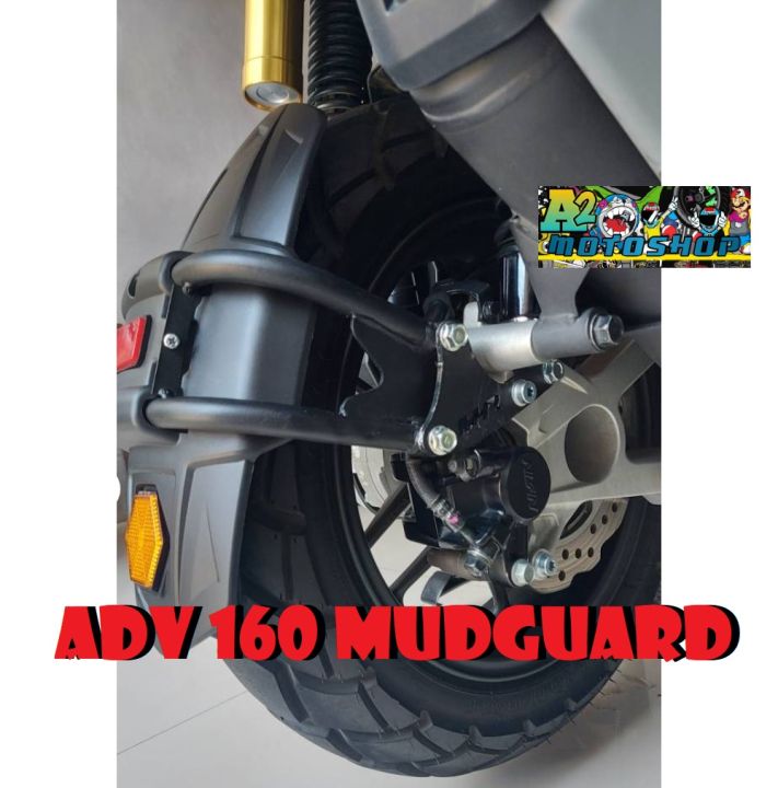 ADV 150 160 Mud Guard Rear Fender Hugger Carbon NEMO / MHR / MBK Tire ...