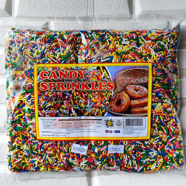 Sprinkle Candy 1Kilo Scramble Shake Toppings Rainbow Candy Shopping ...
