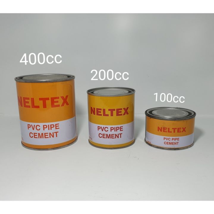 Neltex PVC pipe cement (100cc/200cc/400cc) | Lazada PH