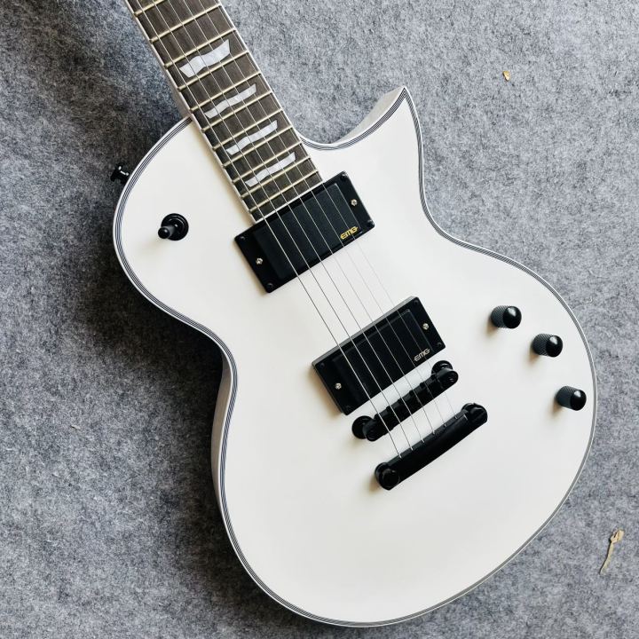 ESP Eclipse Electric Guitar EMG Active Humbucker Pickups White ...