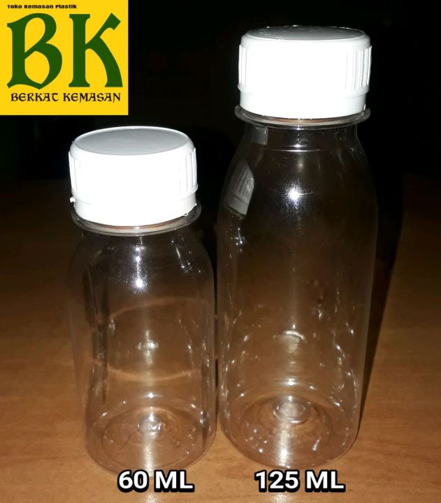 Botol Plastik 60ml / Botol zamzam 60ml / Botol Plastik Kosong 60ml ( 20 ...