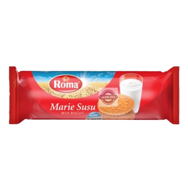 MAYORA ROMA MARIE SUSU / BISKUIT MARIE SUSU / MILK BISCUIT | Lazada ...