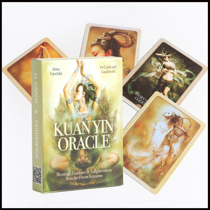 44 Sheets Kunyin Oracle Cards Tarot Deck Divination Tarot Oracle Card ...