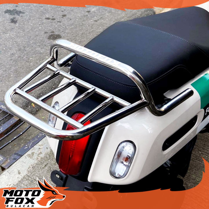 Yamaha Mio Fazzio Top Box Bracket - Black / Stainless | Lazada PH