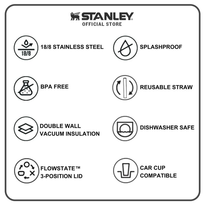 Stanley Clean Slate Quencher H2.0 Flowstate Tumbler 30 oz | Lazada PH