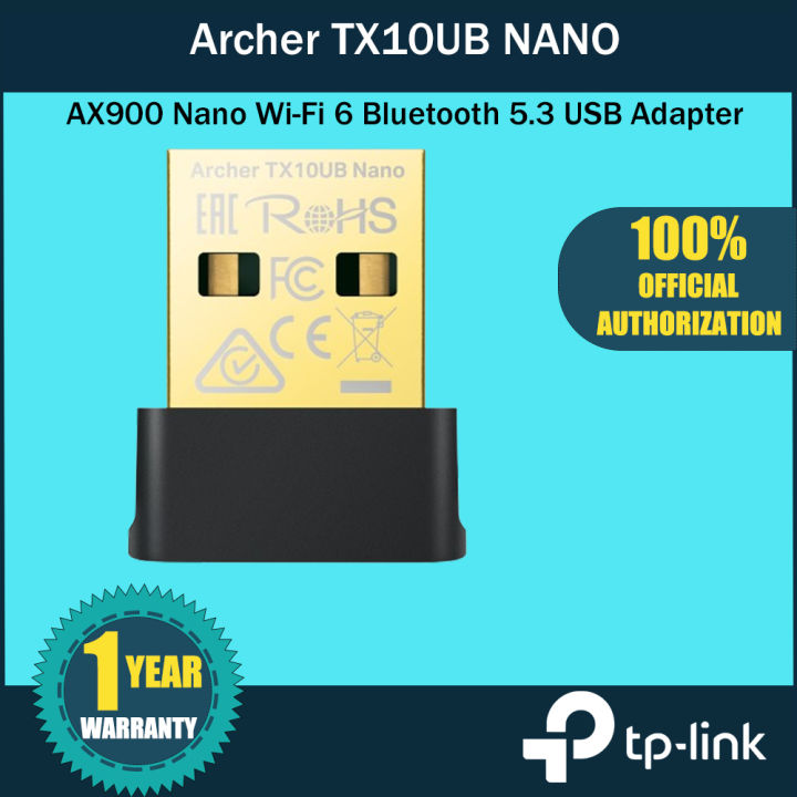 【NEW ARRIVAL】TP-Link Archer TX10UB Nano - 2 In 1 AX900 Wi-Fi 6 ...