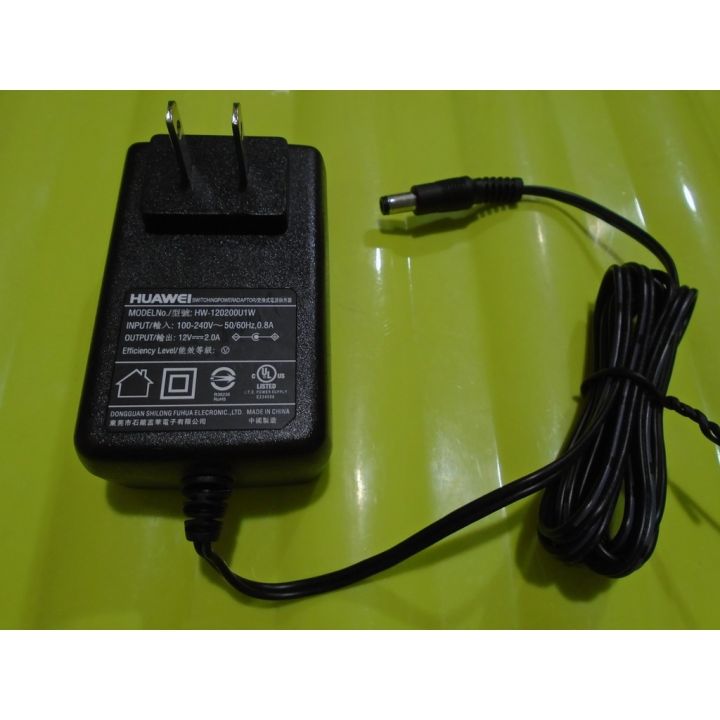 Pldt Fiber Globe Smart Modem Router 12V 2A Power Adapter Huawei ...