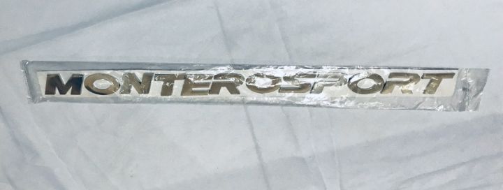 Emblem Mitsubishi Montero Sport - Hood Emblem / Metallic Silver (Thick ...