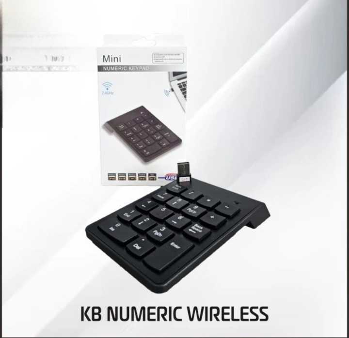 Wireless keyboard angka numeric keypad | Lazada Indonesia