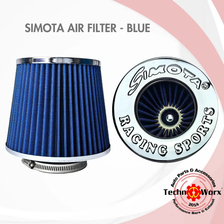 SIMOTA Air Filter BLUE Air Intake High Quality Brandnew universal Size ...