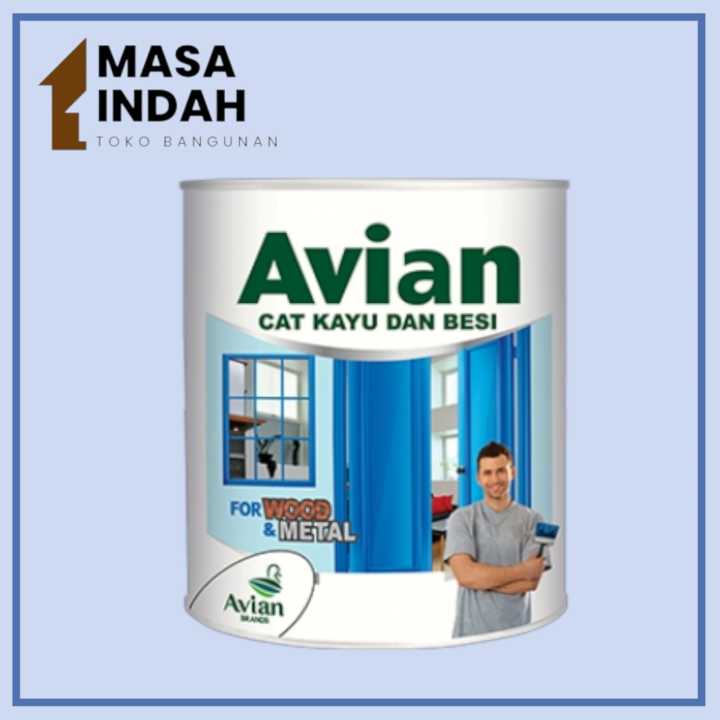 AVIAN Cat Kayu dan Besi 1kg | Lazada Indonesia