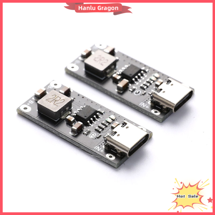 Hanlu Type-C USB 5V 3A 3.7V 18650 Lithium Li-ion Battery Charging Board Charger Module | Lazada