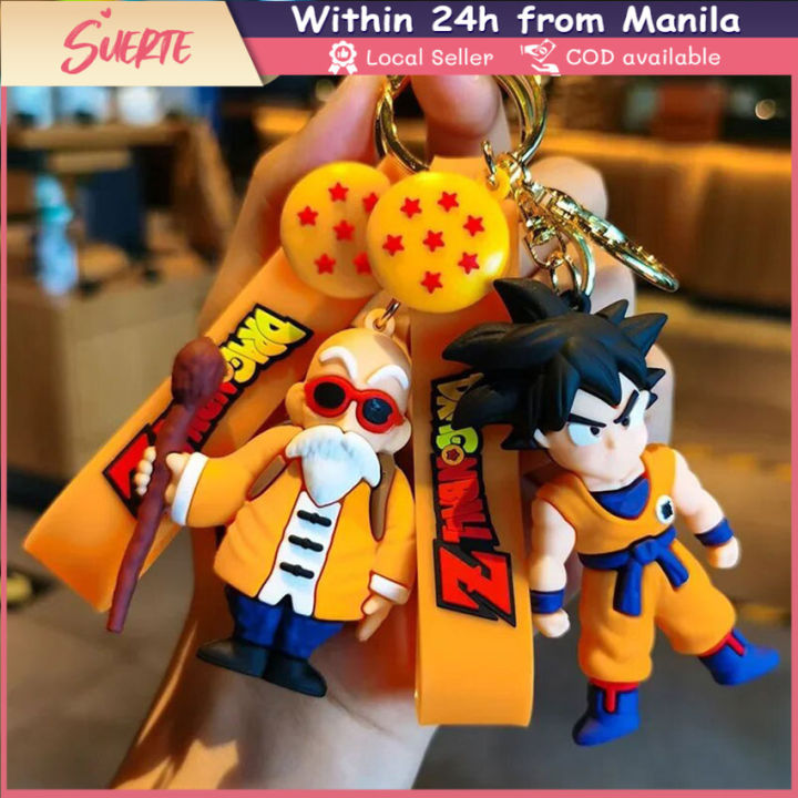SUERTE Dragon Ball Son Goku Keychain Pendant Creative Anime Exquisite ...