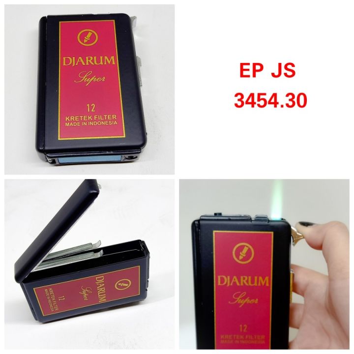 Kotak Rokok Plus Korek Api Motif /Kotak Rokok/Penyimpanan Rokok/Kotak ...