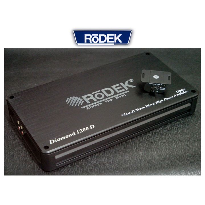 Rodek Diamond 1200D Class D Compact Monoblock Amplifier 1200Watt ...