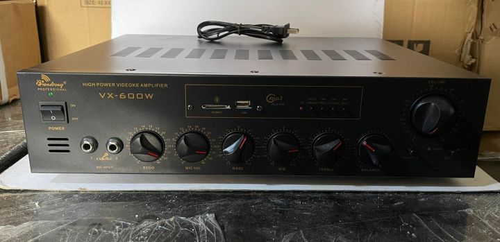 BROADWAY VX-600W HIGH POWER VIDEOKE AMPLIFIER 600WATTS | Lazada PH