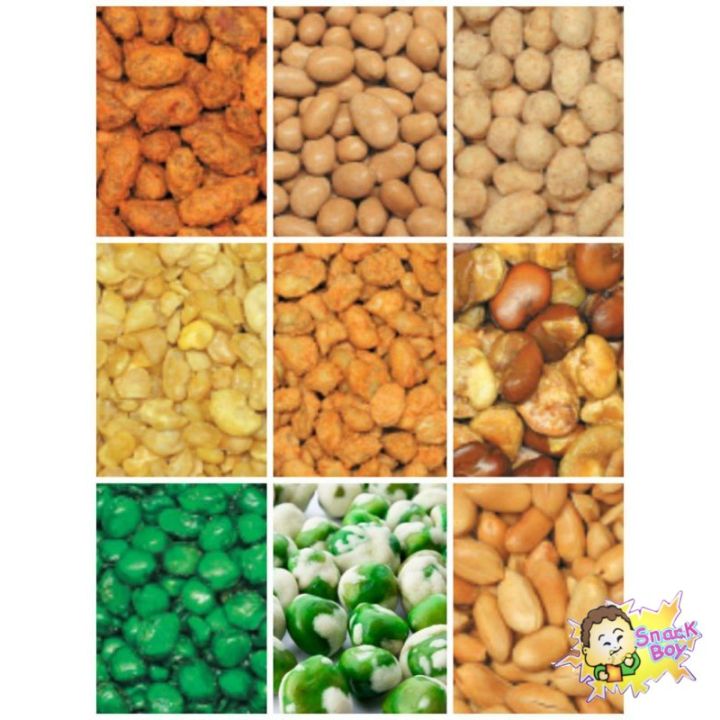 【Makanan Ringan】 hari raya 300g pelbagai jenis kacang part 1 | Lazada