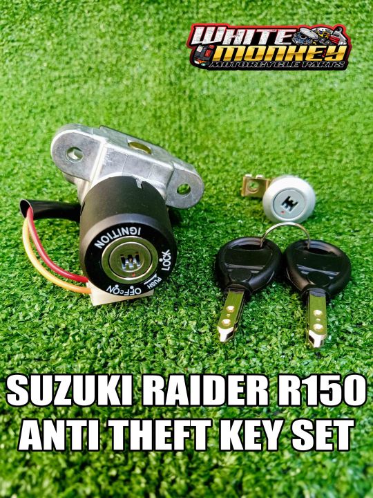 SUZUKI RAIDER R150 CARB TYPE ANTI THEFT IGNITION SWITCH | Lazada PH