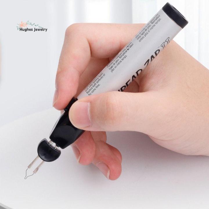 HUGHES Portable Thread Zapper Heat Safely Welding Wax Pen Leather Craft ...
