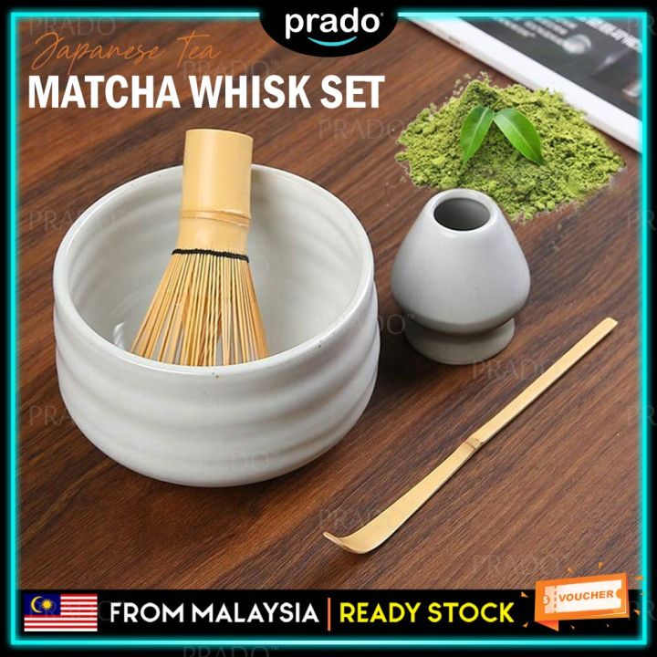 PRADO MALAYSIA Japanese Matcha Tea Tool Non-Toxic Bamboo Scoop Whisk ...