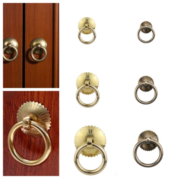 BINGY Handle Pull Rings Pulls Ring Door Knocker Circular Antique Drawer Knobs Door | Lazada PH