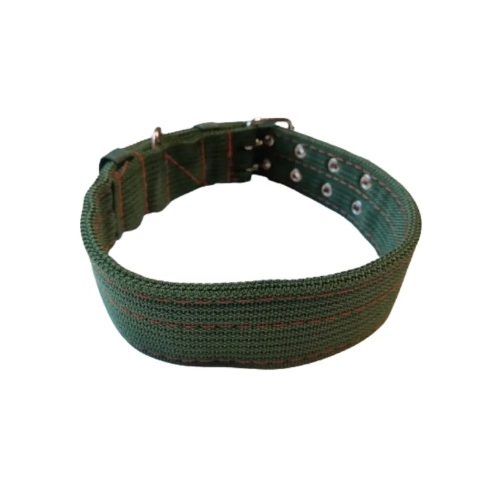 4.5cm Goat Collar Adjustable Sheep Collar With 2 Rows Metal Buckle For ...