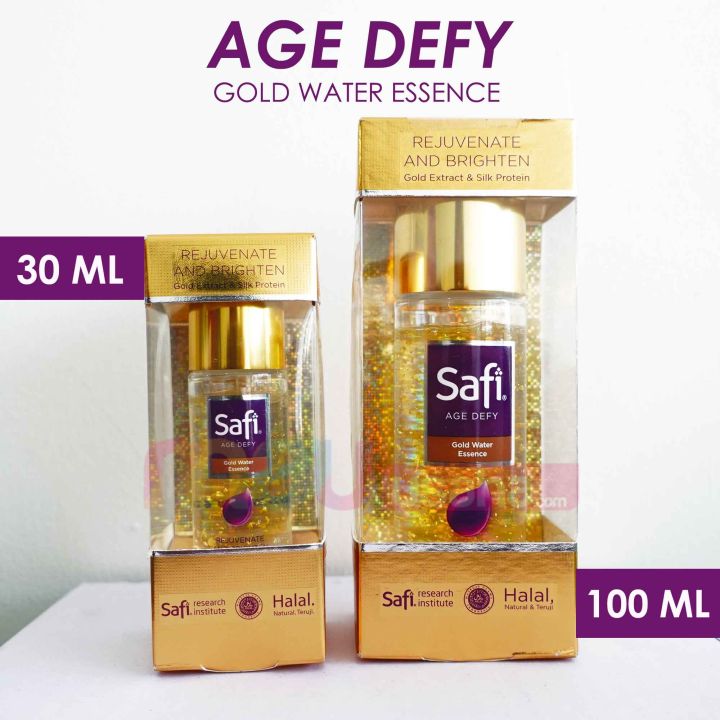 Safi Age Defy Anti Aging Gold Water Essence Rejuvenate Moisture Skin ...