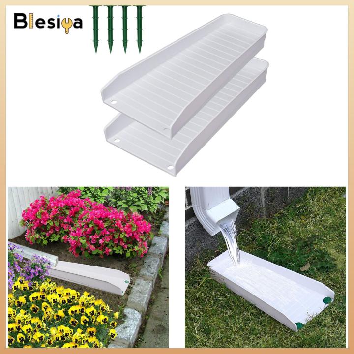 Blesiya Rain Downspout Splash Block Gutter Downspout Extensions for ...