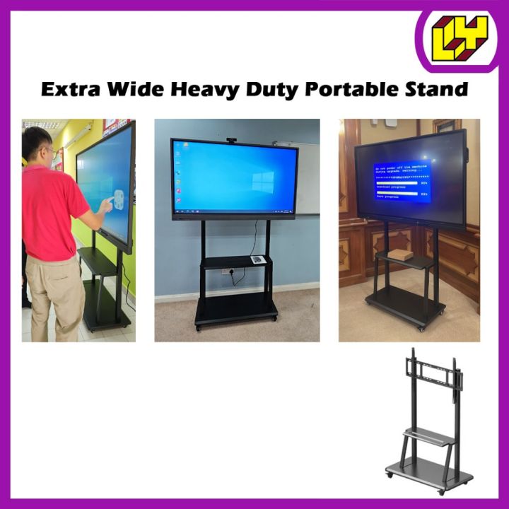 Ultrawide Heavy Duty Portable Stand for Smartboard | Lazada