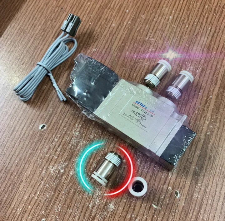 Van 7V110-06 điện DC24V đến từ Airtac Đài Loan hay còn gọi là ...