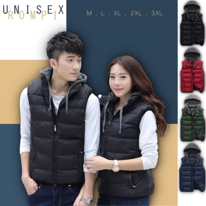 Rompi Pria Rompi Wanita / Rompi Motor / Rompi Unisex / Jaket Rompi Pre ...