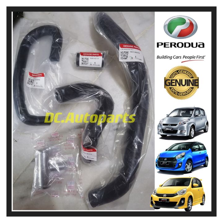 ORIGINAL PERODUA MYVI 1.3 / MYVI LAGI BEST 1.3 1.5 RADIATOR HOSE ...
