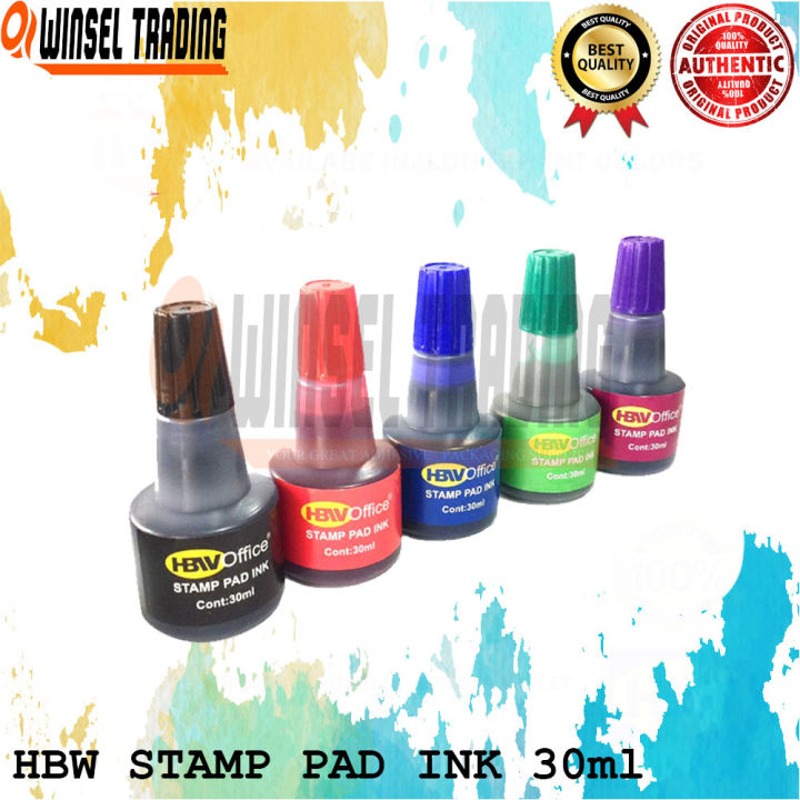 HBW Stamp Pad Ink (30ml) | Lazada PH
