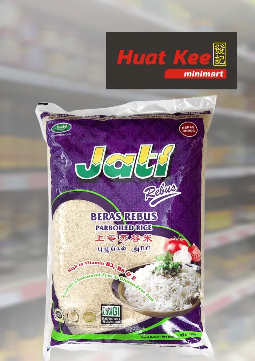Jati Beras Rebus 5kg Sorted Parboiled Rice (Ready Stock) | Lazada