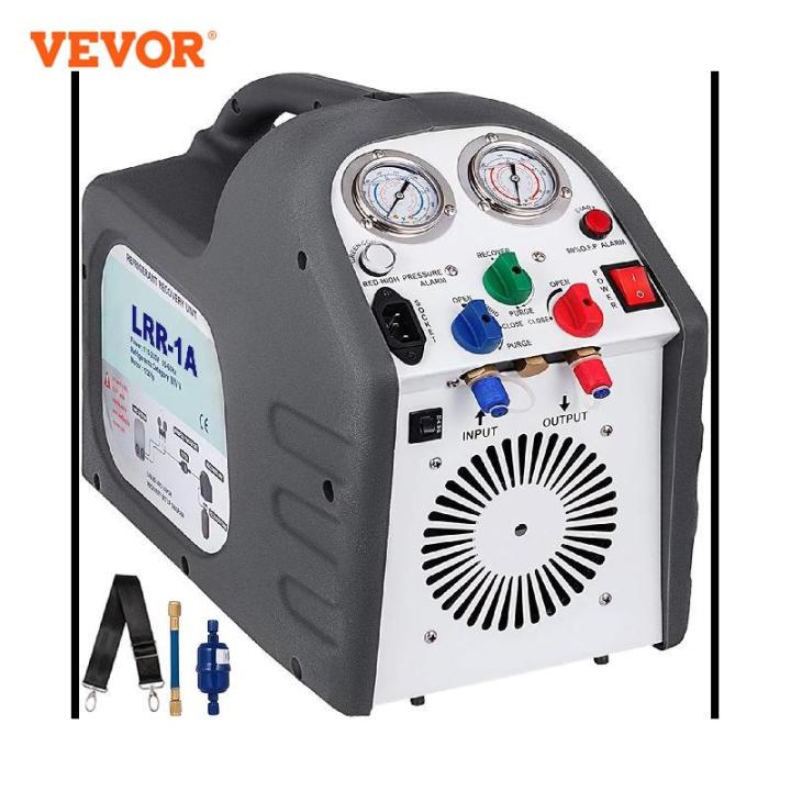VEVOR Refrigerant Recovery Machine HVAC Portable Air Condition ...