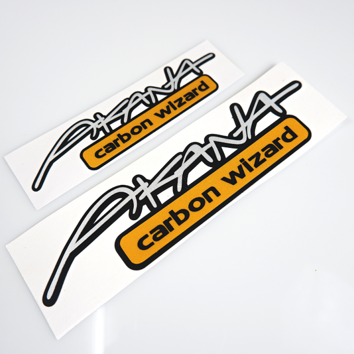 สติ๊กเกอร์ AKANA carbon wizard สะท้อนแสง | Lazada.co.th
