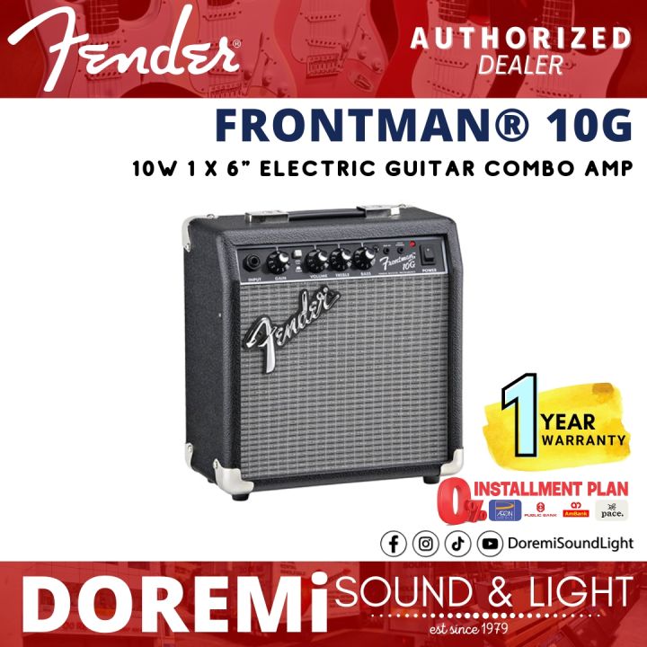 Fender Frontman 10G 10-watt 1x6" Guitar Combo Amplifier | Lazada
