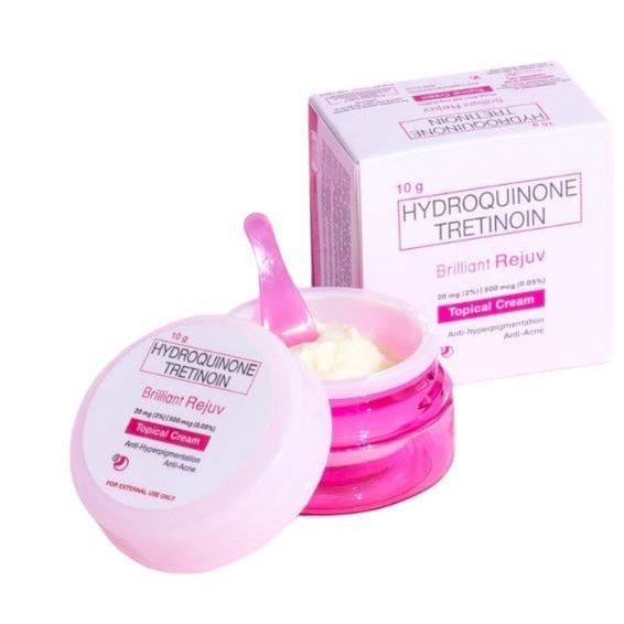 Brilliant Skin Hydroquinone Tretinoin Rejuvenating Topical Cream 10g