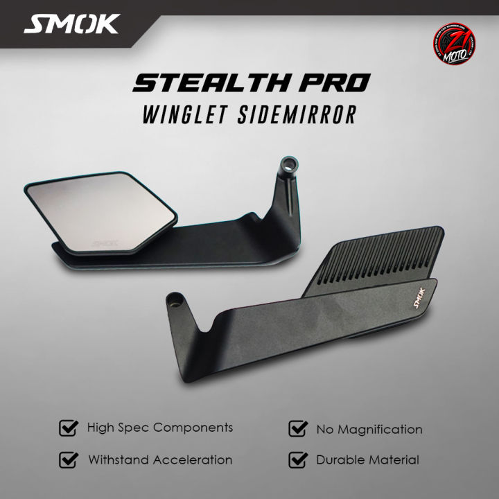 Z1 SMOK STEALTH PRO SIDE MIRROR for Motorcycle | Lazada PH