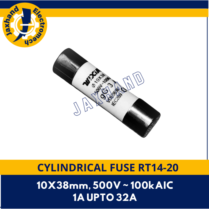 5PCS RT14-20 Cylindrical Fuse 500V~100kAIC 1A~32A, 10mmx38mm | Lazada PH