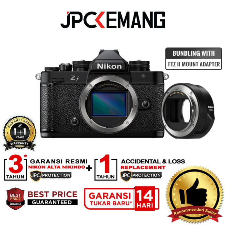 Nikon Zf Body Only Mirrorless Camera Nikon Z F JPC KEMANG GARANSI RESMI ...