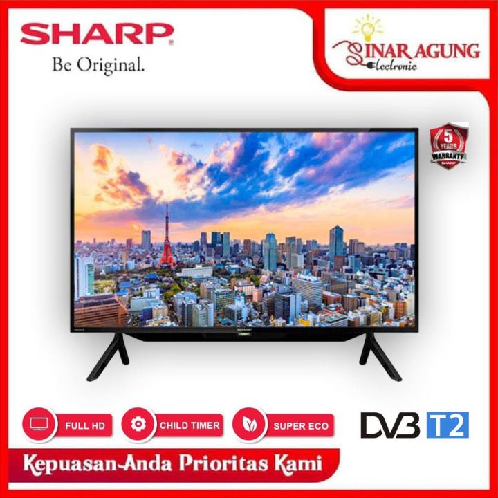 SHARP LED TV DIGITAL 42 INCH FULL HD 2T-C42BD1I 42BD1I - RESMI | Lazada ...